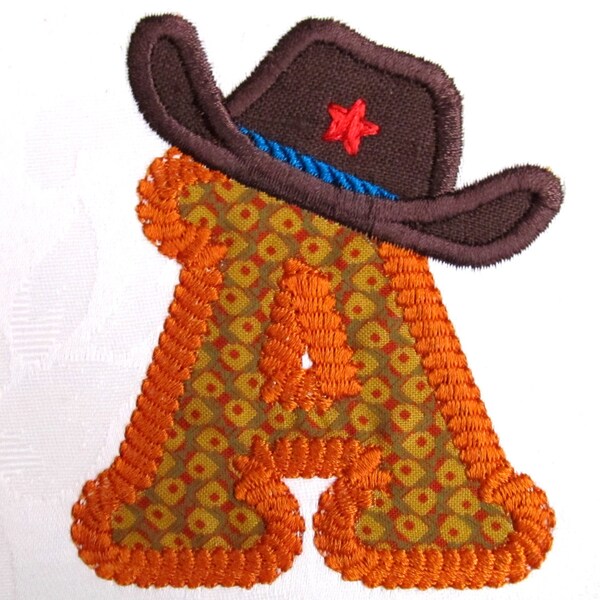 Cowboy Hat Letters - Etsy