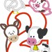 Farm Birthday Number TWO 2 With Cow Pig Horse and Rooster - Cute Farm ...