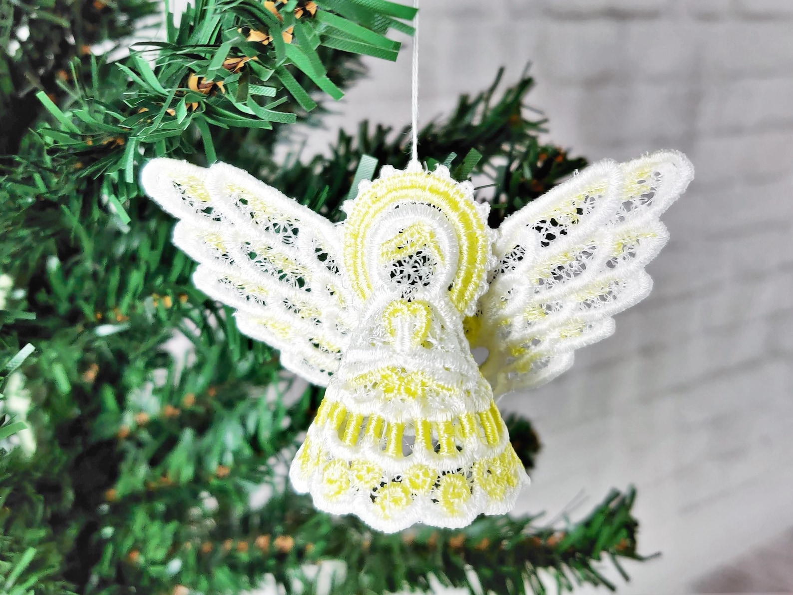 Precious Christmas Angel Easy 3D Three-dimensional FSL Free - Etsy