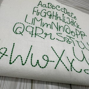 Must Have Hand Stitch Effect FONT Machine Embroidery Designs in ...
