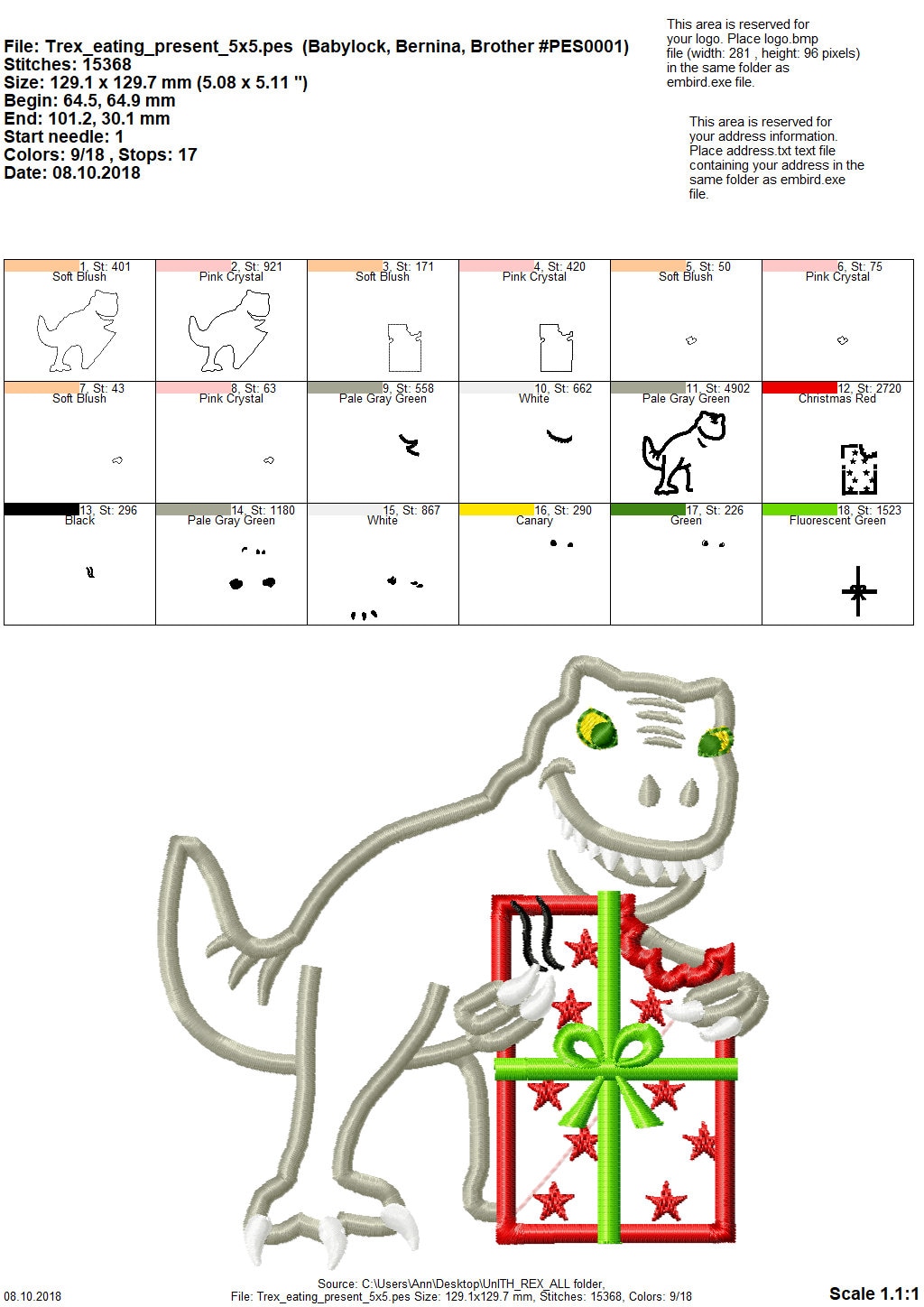 T-rex Dinosaur Birthday Dinosaur T Rex Design Eating a Present | Etsy