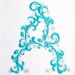 Monogram Frozen Font Machine Embroidery Designs Many Sizes From 3 up to ...