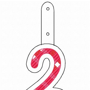 Big Candy Key Fob Snap Tab Gingham Tartan Monogram Letters A-Z and ...