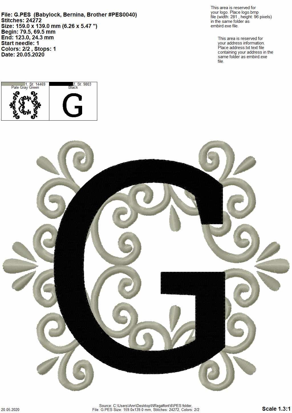 The Letter G In Different Fonts