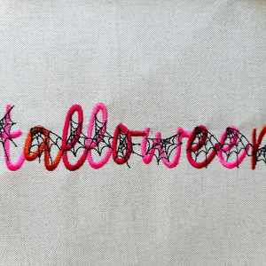 Spiderweb Font Embroidery Spider's Web Alphabet Halloween Cobweb Spooky ...