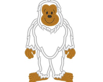 Yeti Applique | Etsy