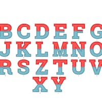 Alphabet Divider - Etsy