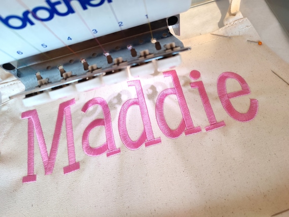 Beautiful Satin Stitch Cute Font Playful Kids Alphabet Letters | Etsy