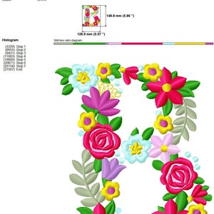 UPDATED! Floral Whole Entire Alphabet Garden Flag Monogram Liberty ...