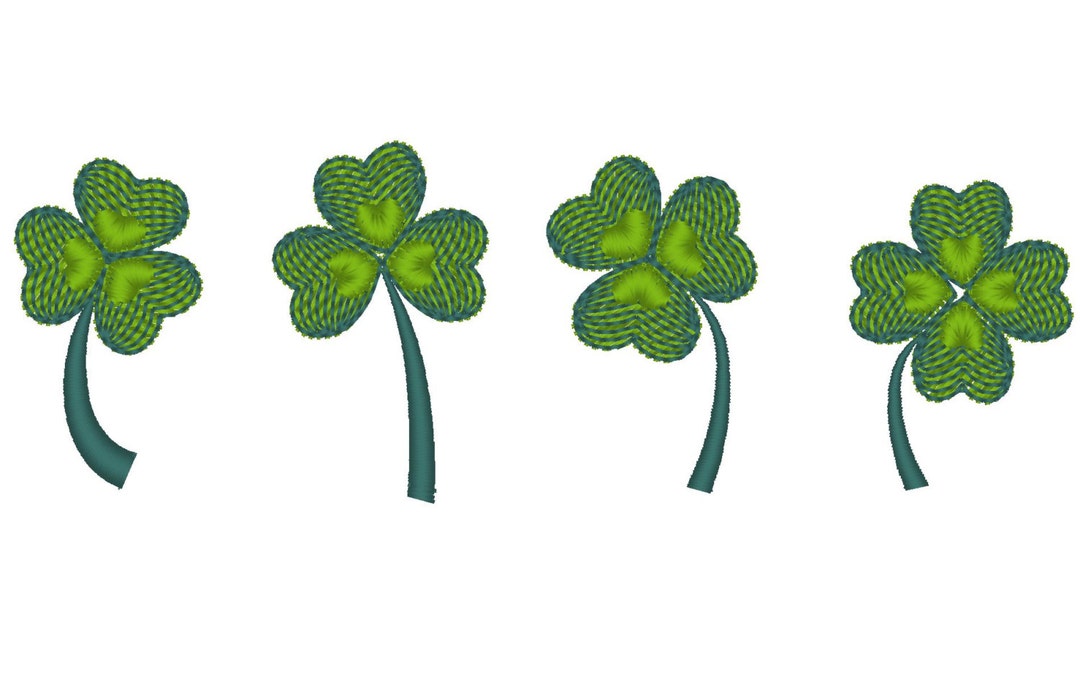 Clover - Machine Embroidery Designs, Many Sizes INSTANT DOWNLOAD - Etsy