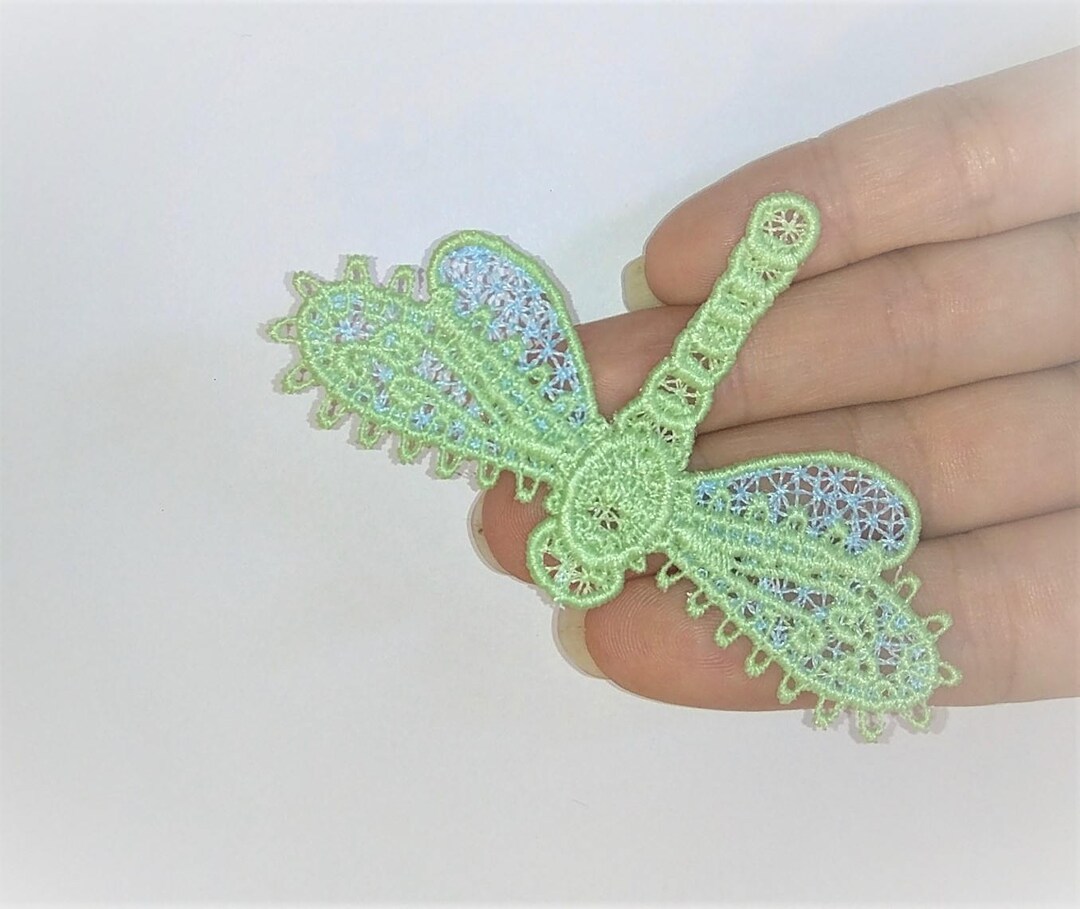 Dragonfly FSL Freestanding Lace Machine Embroidery Designs in the Hoop ...