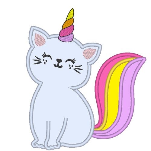 Caticorn Unicorn Kitty Cat Unikitty Unicat Magic Kitty and - Etsy