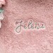 Pearl Handwriting FONT Floral Gigi Line Outline Light Stitch Daisy ...