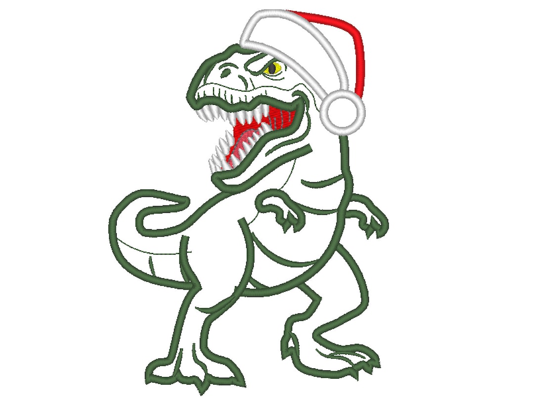 Indominus T-rex Christmas Dinosaur Santa Hat Christmas Tree Machine ...
