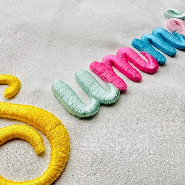 Puffy Font Designs - Etsy