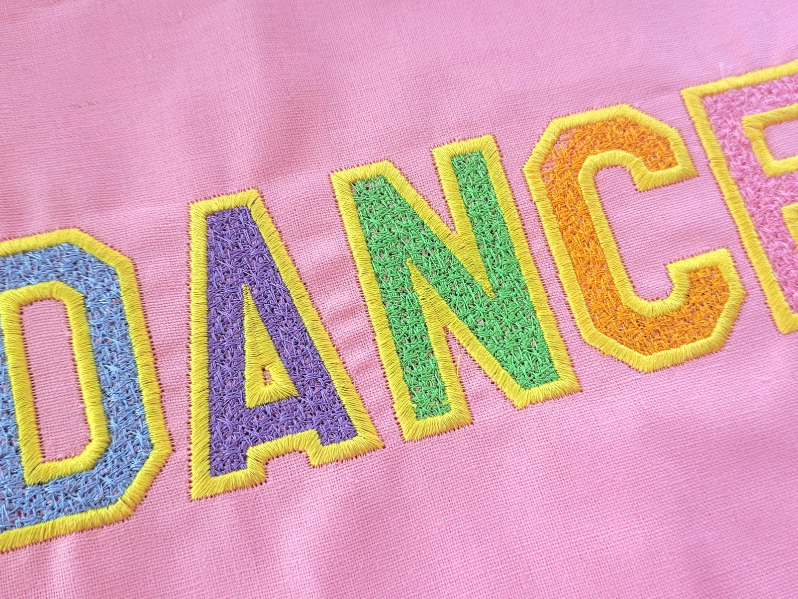 Faux Chenille Sport Block Font Athletic Sport School Team - Etsy