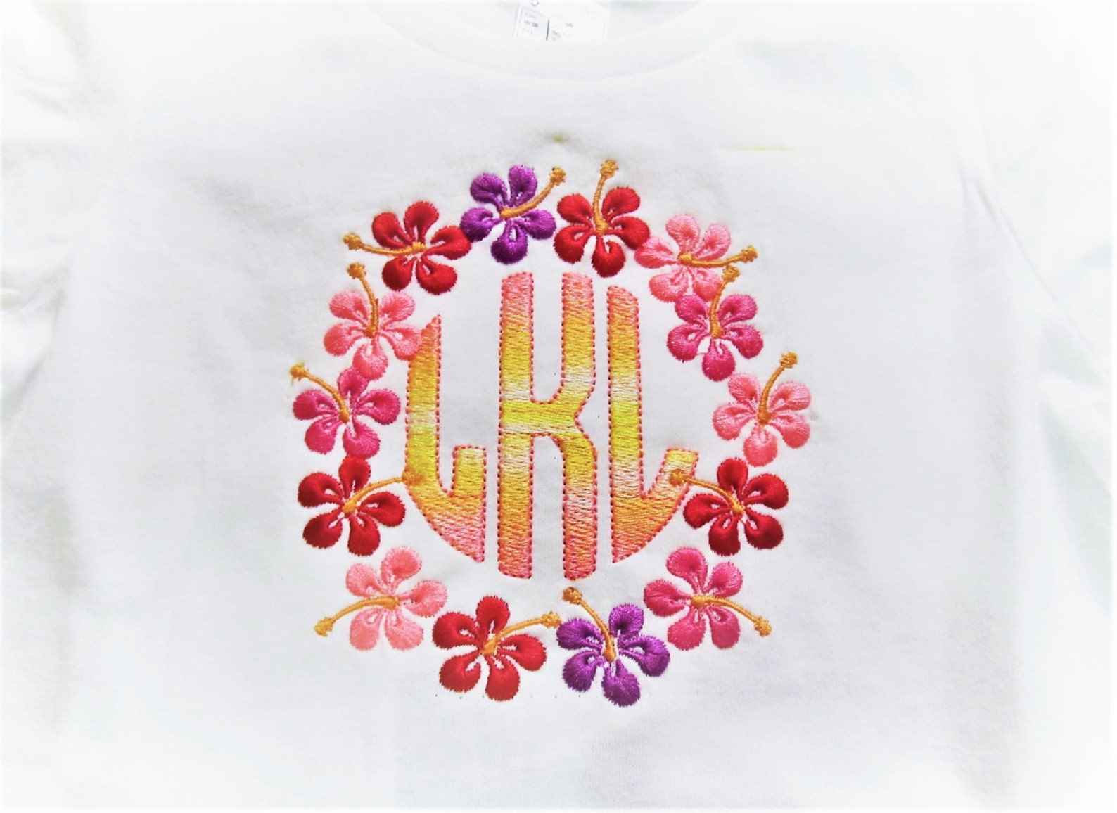 Iridescent 2 Color Circle Monogram Frame and New Circle Font - Etsy