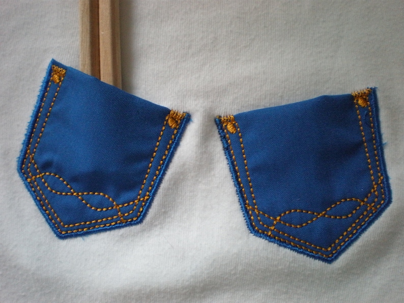 Cute Baby Real Pockets - Machine Embroidery Applique Design - Multiple ...