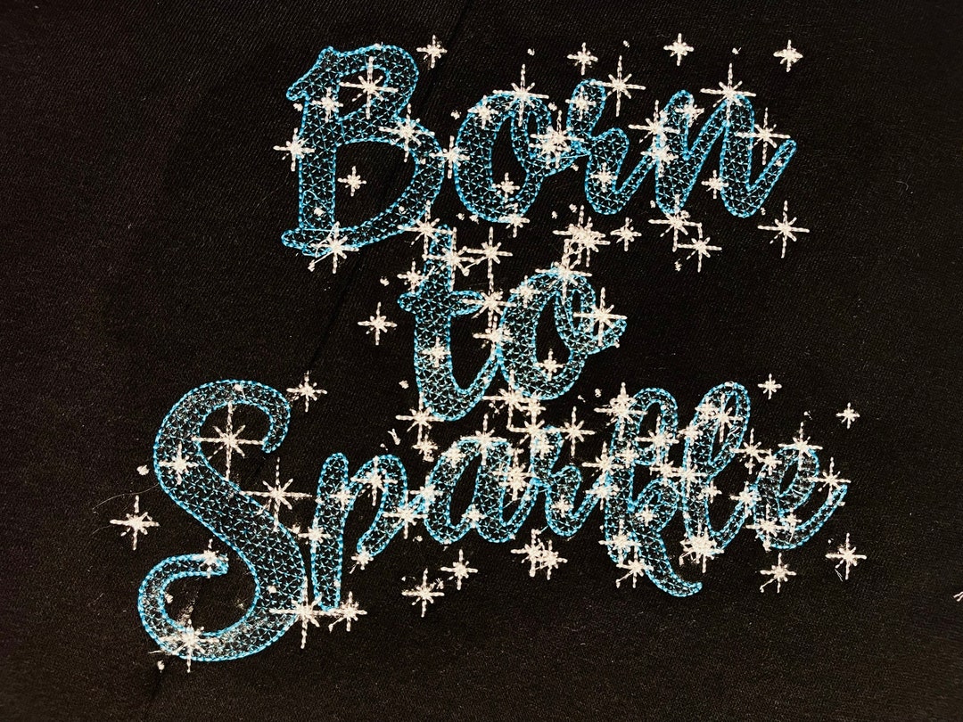 Sparkle Glitter FONT Night Starry Sky Script Glittering Alphabet Kids ...