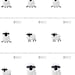 Fuzzy Sheep Lamb SET of 5 Types and 5 Sheep in Row Fringed Machine ...