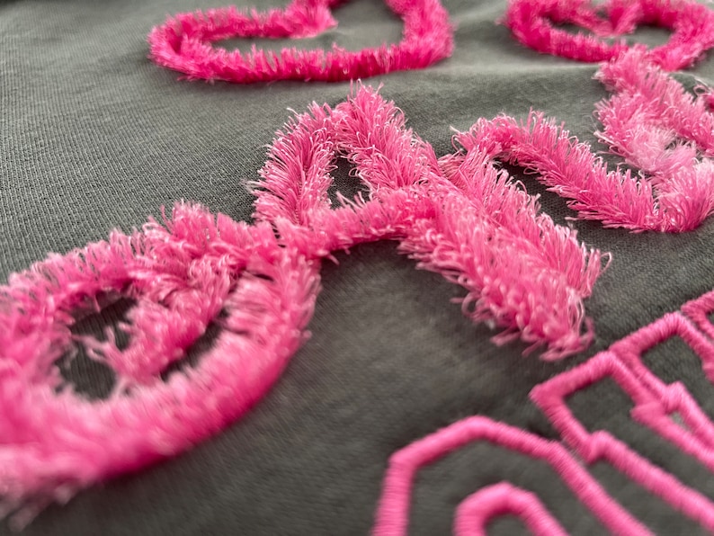 Connected Fringed FONT Alphabet Letters Machine Embroidery Designs in ...