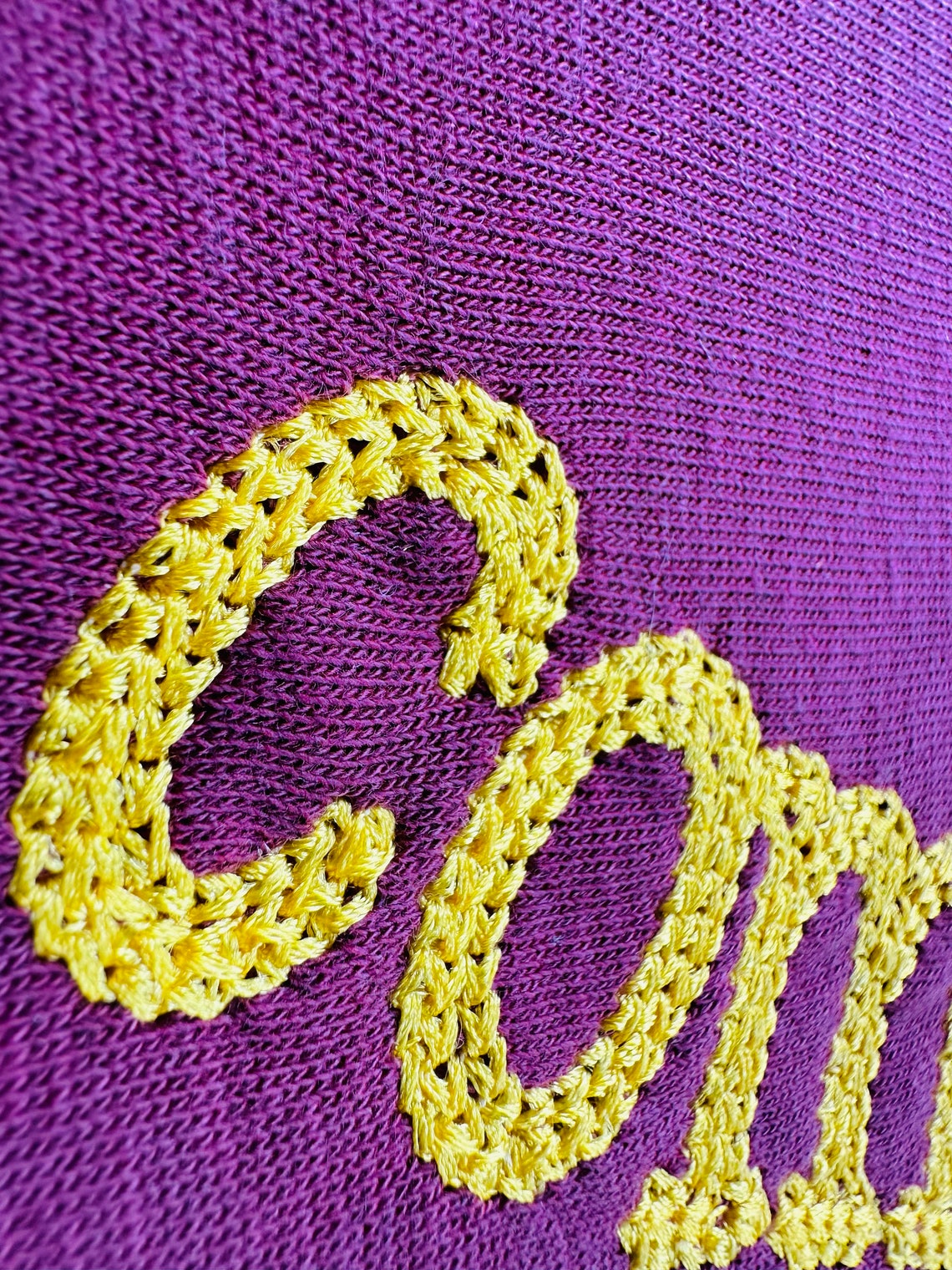 Chain Stitch Block Font Chained Font Alphabet Monogram Machine ...