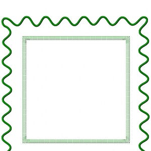 Ric Ric Edge Napkins ITH in the Hoop in Assorted Sizes Coaster Doily ...