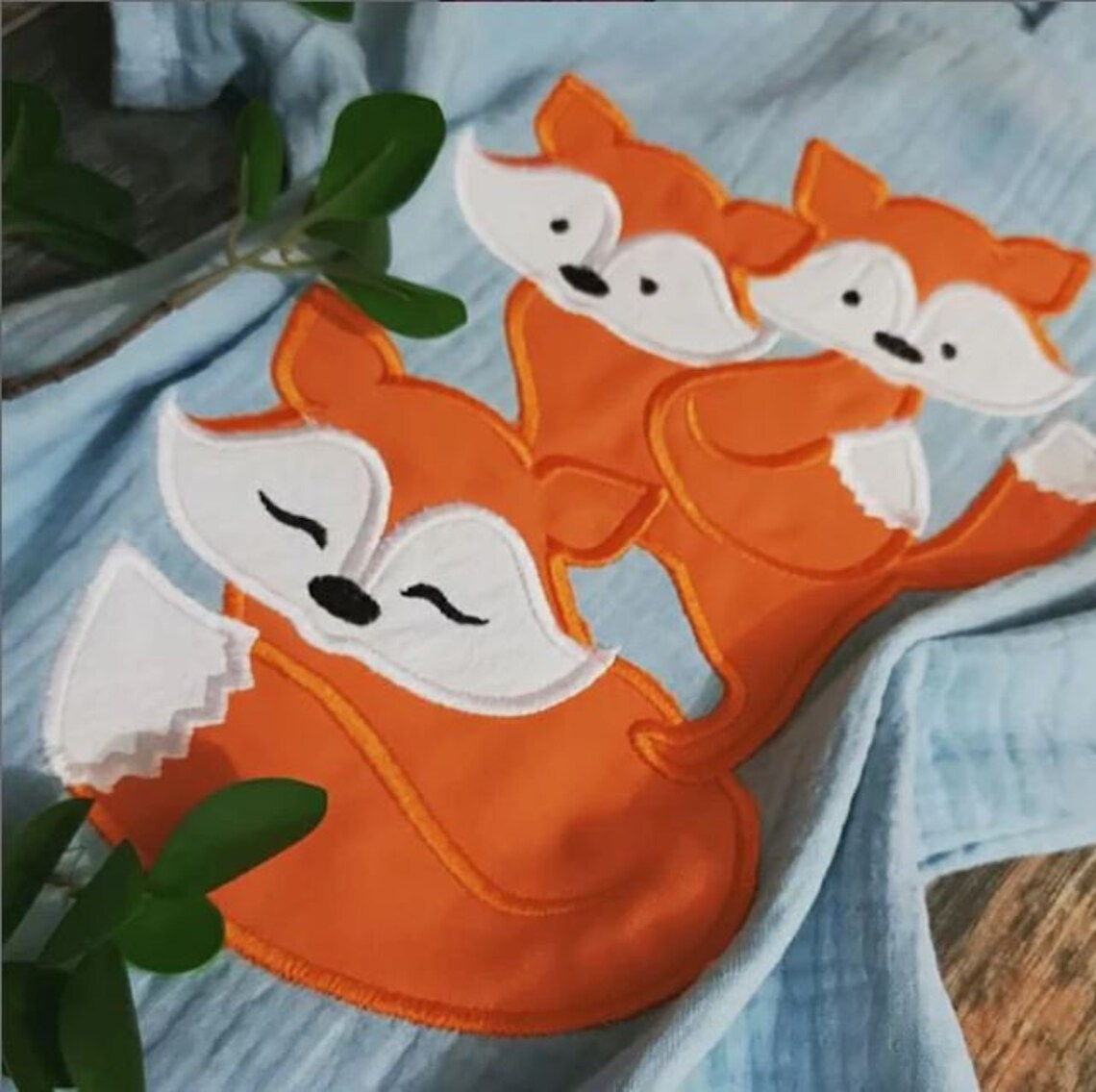 Stack of Foxes Stack of Wild Fox Animals 3 Foxes Family - Etsy