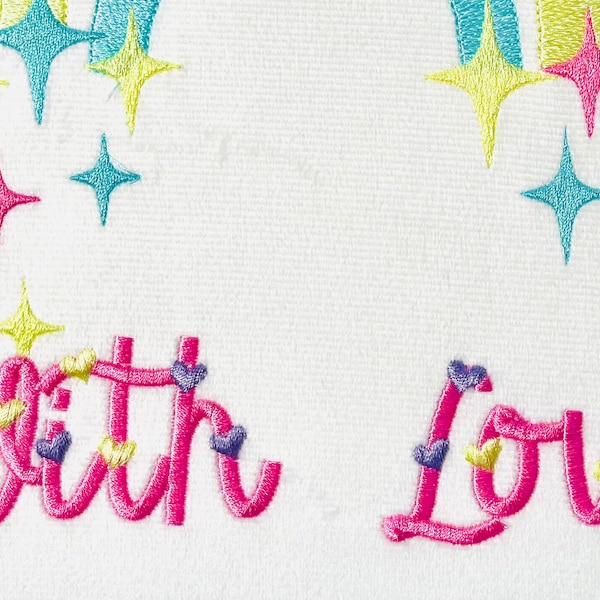 Thin Line Embroidery Font - Etsy