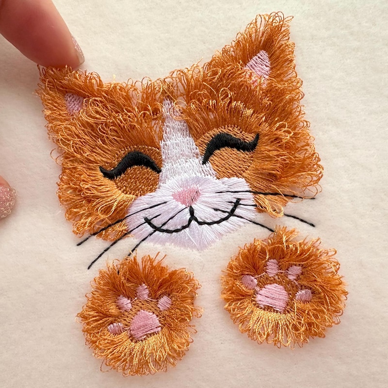 Kitten Embroidery Machine - Etsy