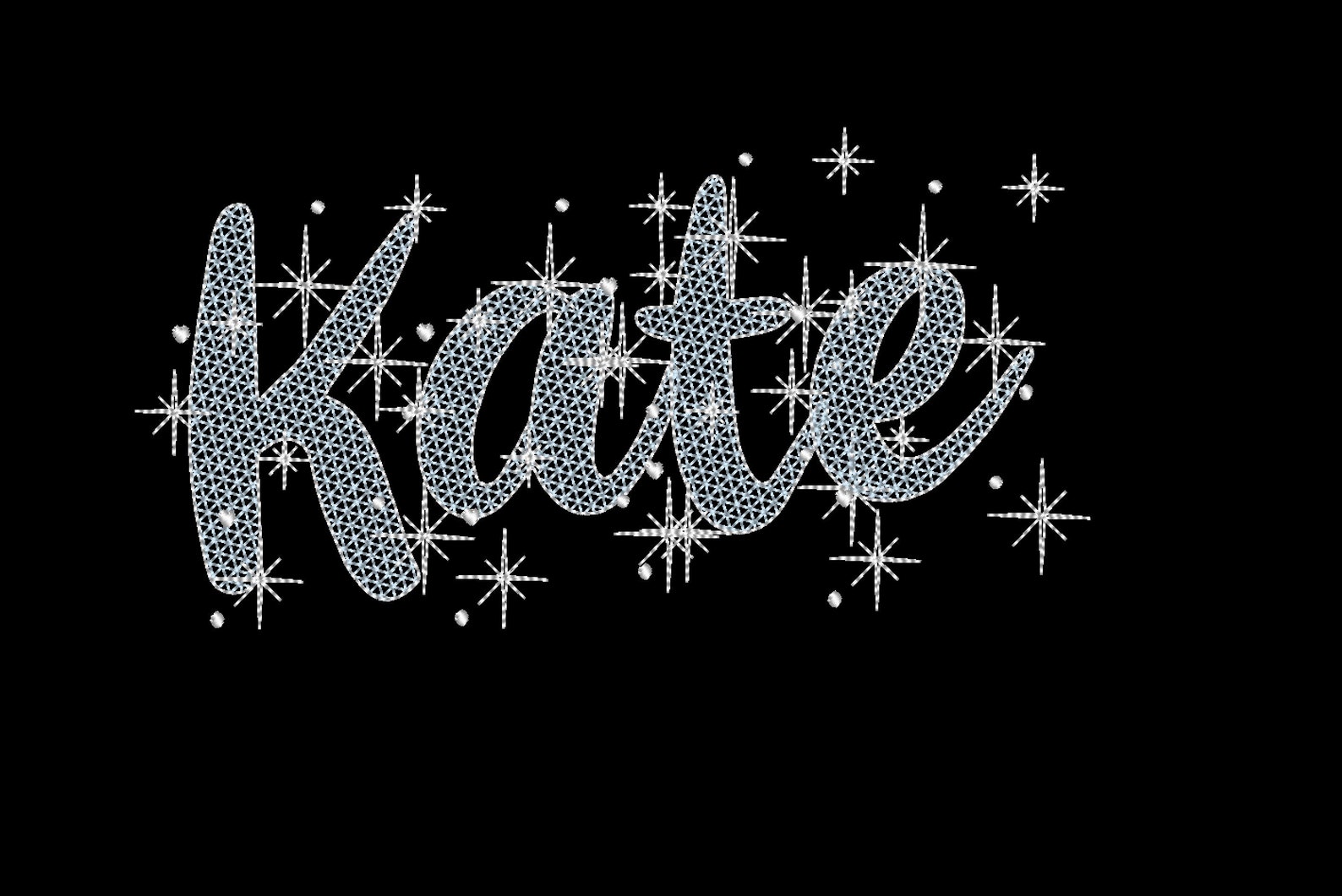Sparkle Glitter FONT Night Starry Sky Alphabet Kids Girl - Etsy