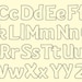 BX Included! Free Edge Raggedy Applique Alphabet Font Machine ...