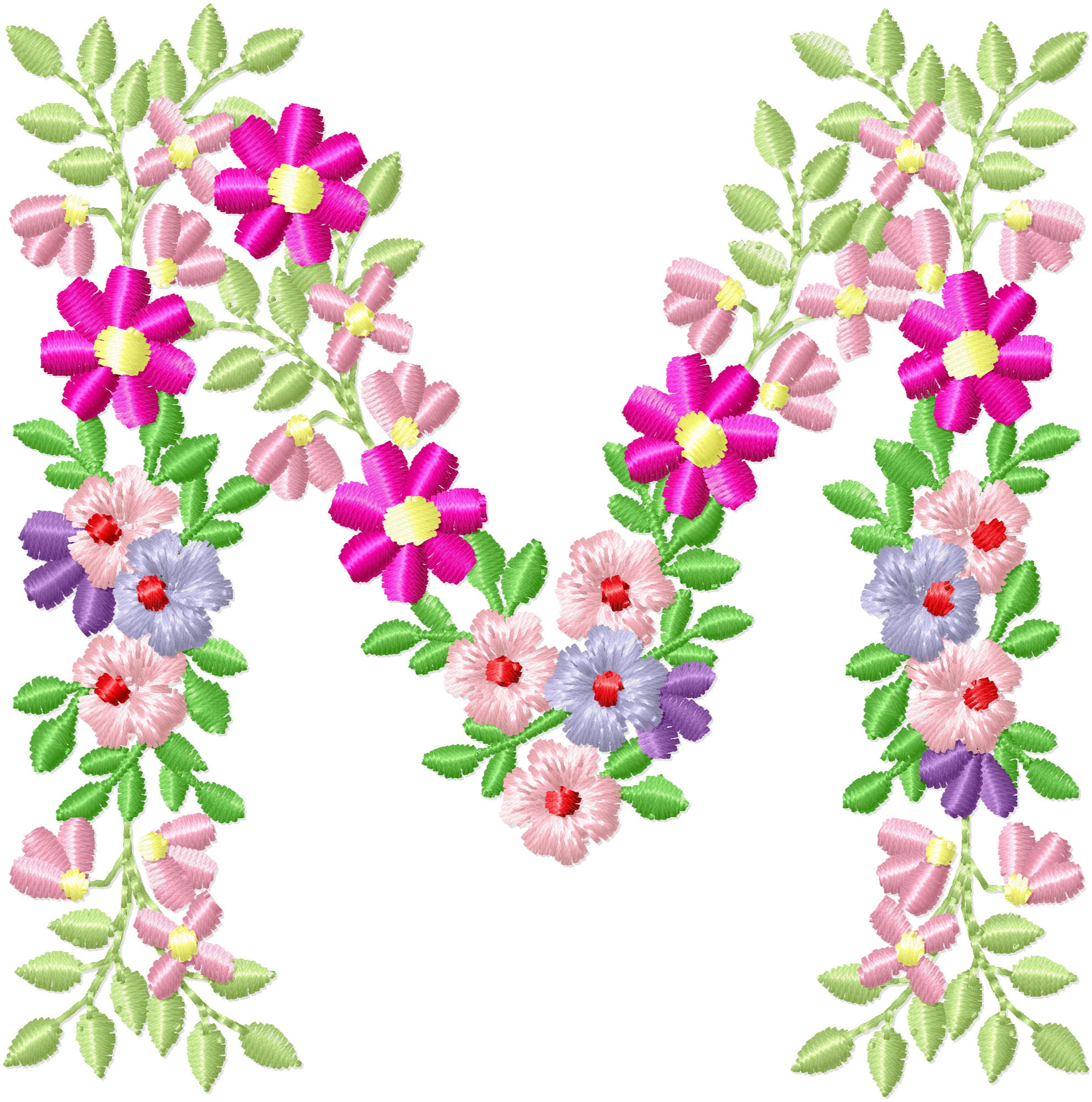 Country Floral Whole Entire Alphabet Garden Flag Monogram Liberty 