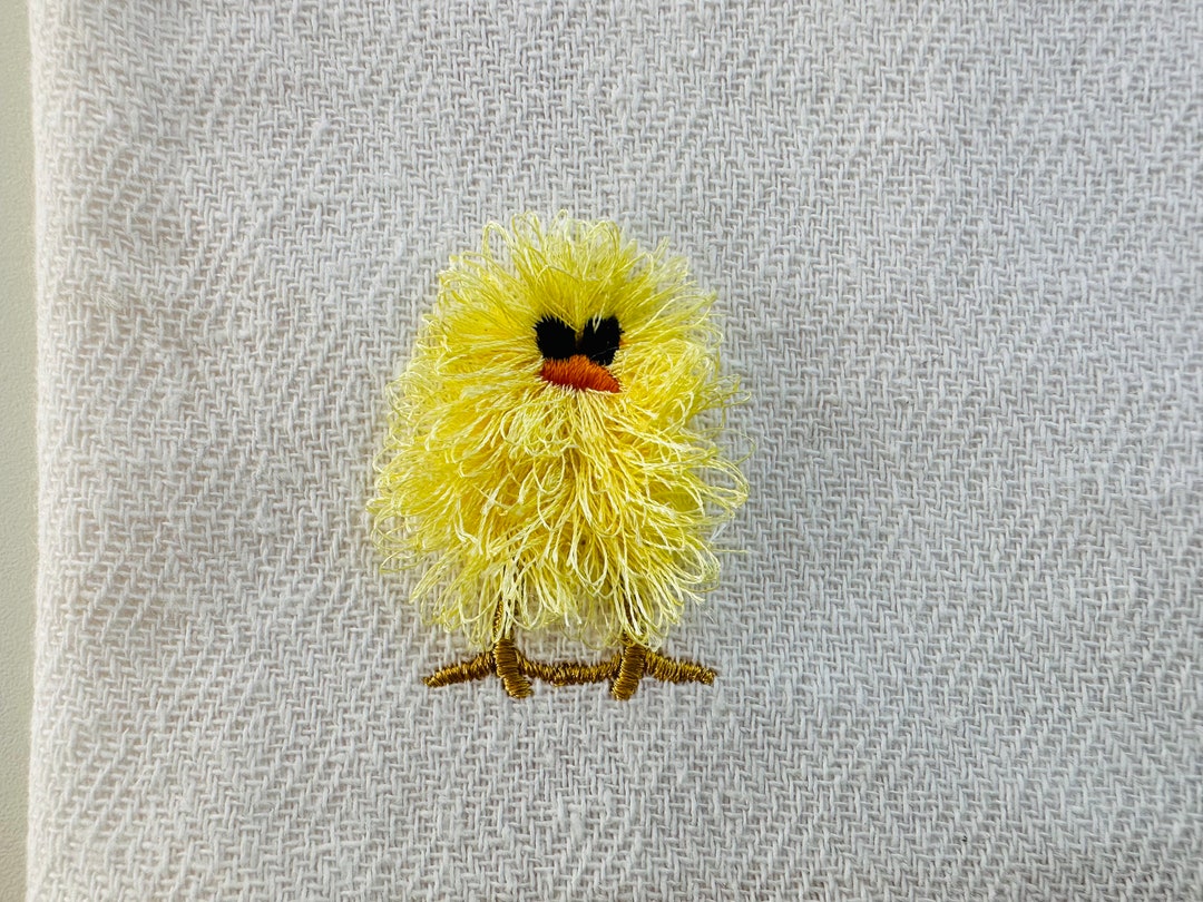 Mini Chick Machine Embroidery Designs Mini Single Fringed Fluffy Chick ...