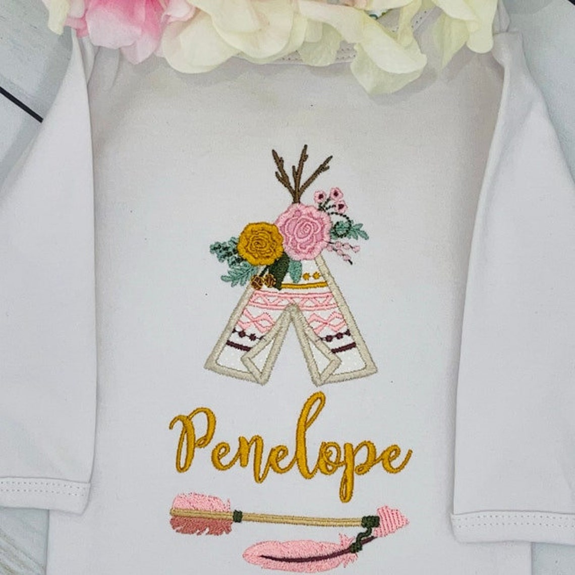 Roses Crown Tepee Teepee Tipi With Floral Flower Rose Crown Cute ...