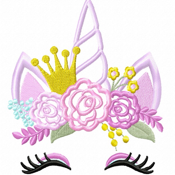 Unicorn Applique - Etsy