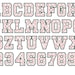 Handwriting Font Mini Micro Alphabet Letters Line Outline - Etsy