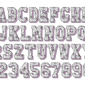 Spiderweb Shadow Font Embroidery Spider's Web Alphabet Halloween Cobweb ...