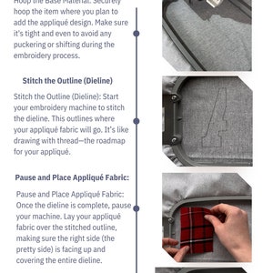 Light Applique Font Open Edge Raggedy Applique Alphabet Bean Stitch ...