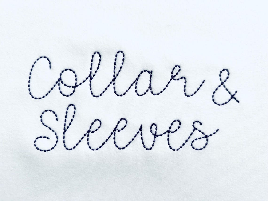 Hand Stitch Effect FONT Berry Machine Embroidery Designs Mini Small ...