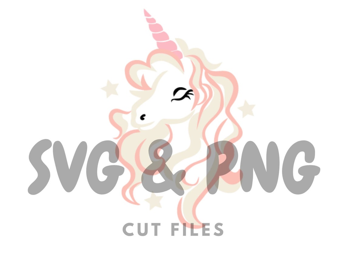 Rainbow Unicorn SVG and PNG Cut Files to Use With the Silhouette Cameo ...