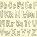BX Included! Kids Free Edge Raggedy Applique Alphabet Font Machine ...