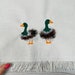 Fringed Fluffy Duck Farm Bird Animal SET of 2 Types Machine Embroidery ...