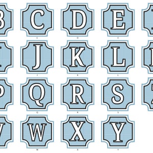 Embossed Terry Towel Monogram A-Z Classic Frame and Letters A-Z Machine ...