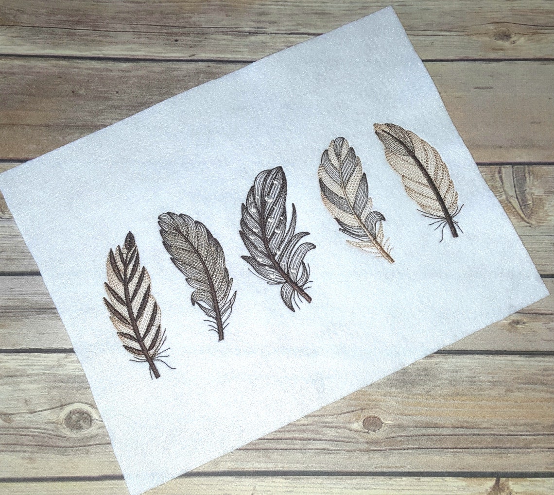 Light Tiger Leopard Printed Feathers Light Delicate Feathers | Etsy