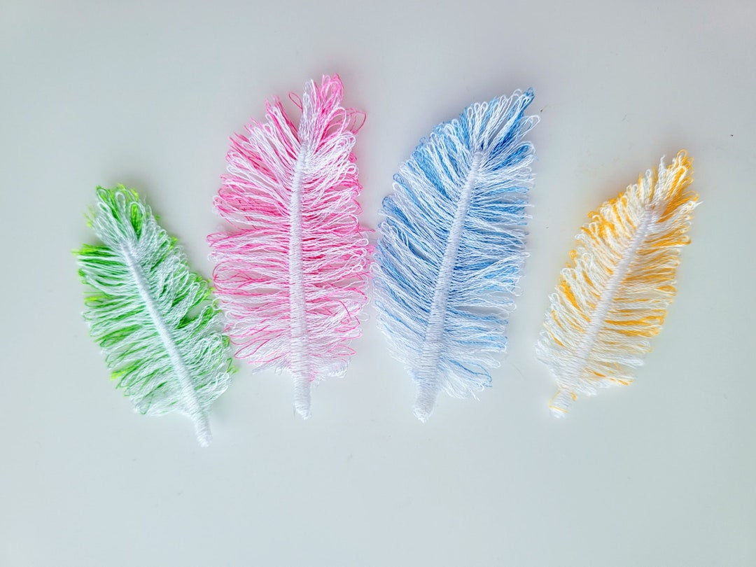 FSL Lace Feathers Fringed Feather Machine Embroidery Designs Assorted ...