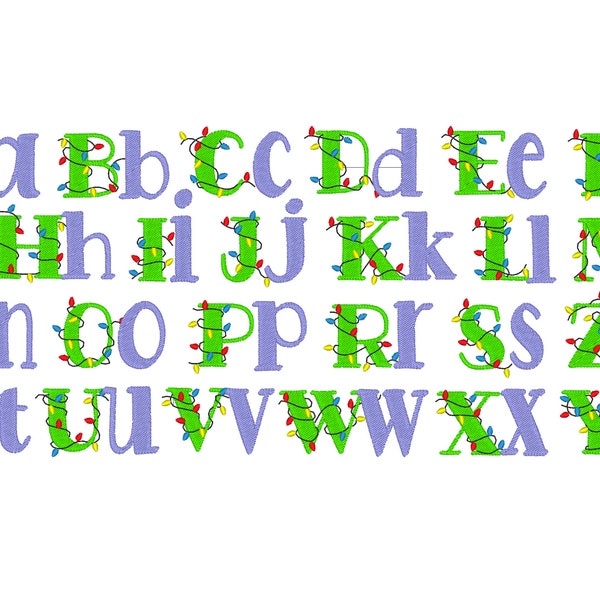 Christmas Block Letters - Etsy