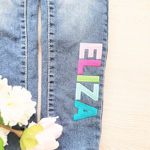 Block Bold Font Fill Stitch and Outline 2 Solid Colors Machine ...