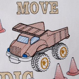 Builder Equipment Cat Tractor Digger Sketch Light Stitch Machine ...