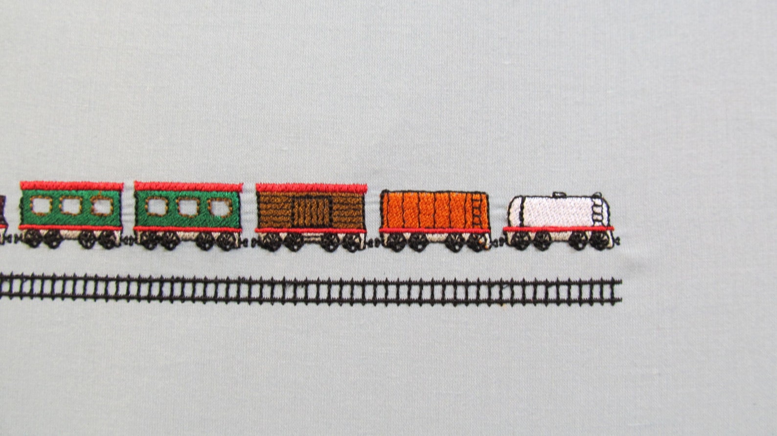 Train With Various Wagons MINI Machine Embroidery Files for - Etsy